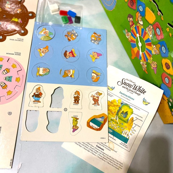 Disney | Toys | Walt Disneys Vintage 992 Snow White And The Seven ...